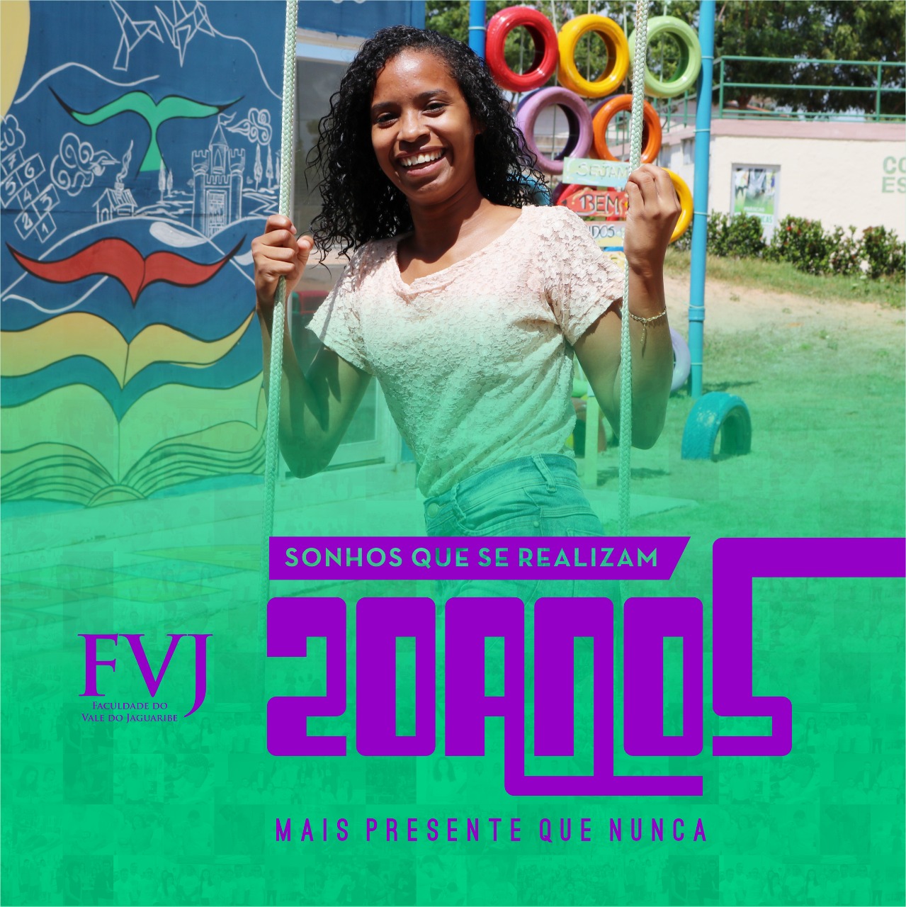 FVJ 20 ANOS – MAIS PRESENTE QUE NUNCA: SONHOS QUE SE REALIZAM ...